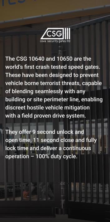 Cova CSG 10640 & 10650 – Power Door Products